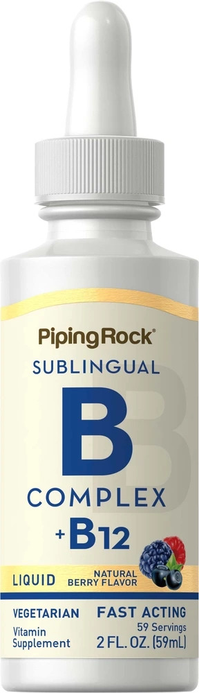 Complejo B sublingual líquido 59 ml | La Casa de las Vitaminas