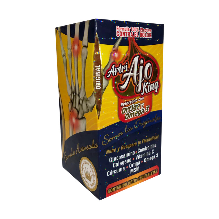 Artri ajo king 100 tabletas | La Casa de las Vitaminas