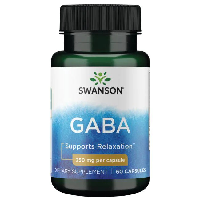 Gaba 250 mg 60 caps - Swanson | La Casa de las Vitaminas